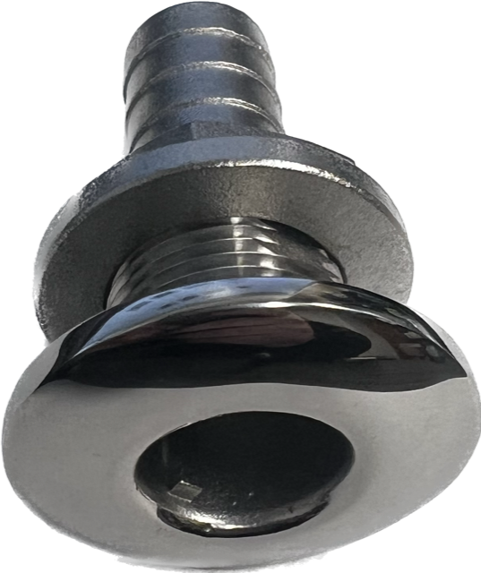 Ballast 3/4" Stainless Steel Thru-Hull Drain Fitting – Bakes Marine